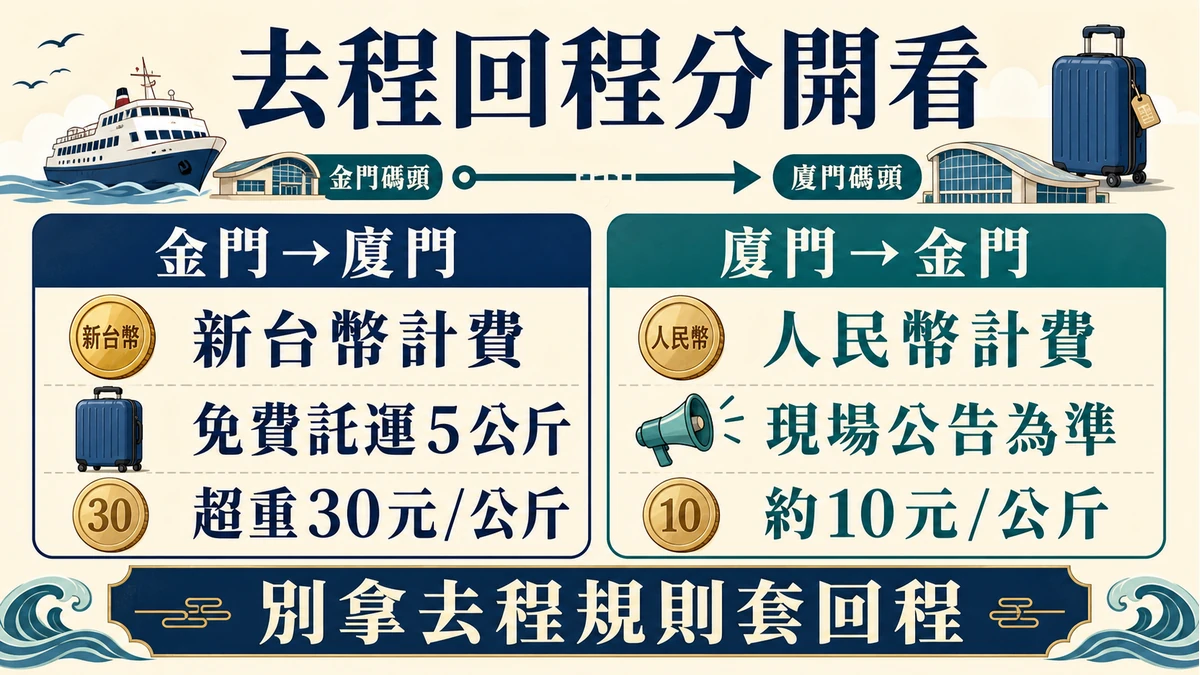 小三通怎麼搭？7/1 行李新制＋金廈船票全攻略，我往返兩岸的實戰筆記